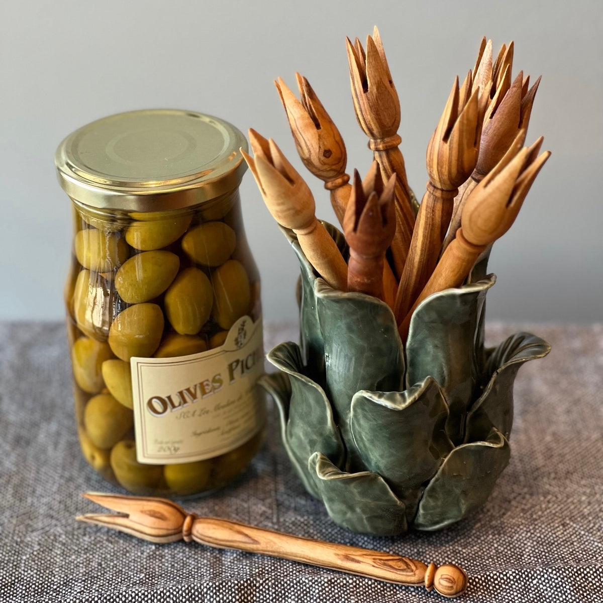Olive Pick Appetizer Fork – DellaTerra